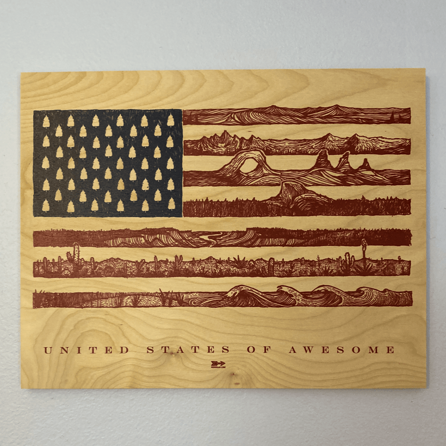 Wood Prints – Meridian Line