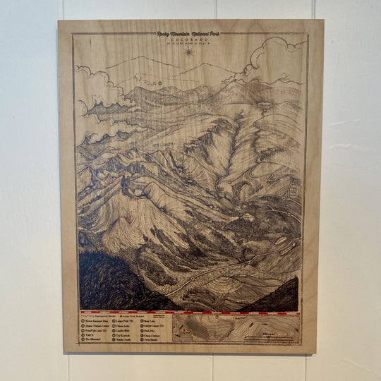 Wood Prints – Meridian Line